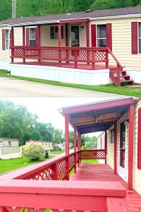 10 Mobile Home Porch Color Ideas