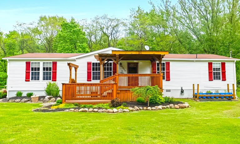 20 Mobile Home Rock Garden Ideas