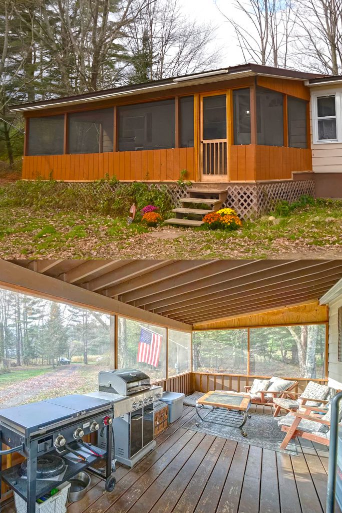 10 Stunning Mobile Home Screened-In Porch Ideas