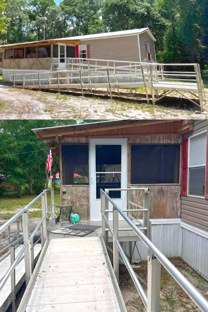 10 Mobile Home Porch Ideas with Ramp