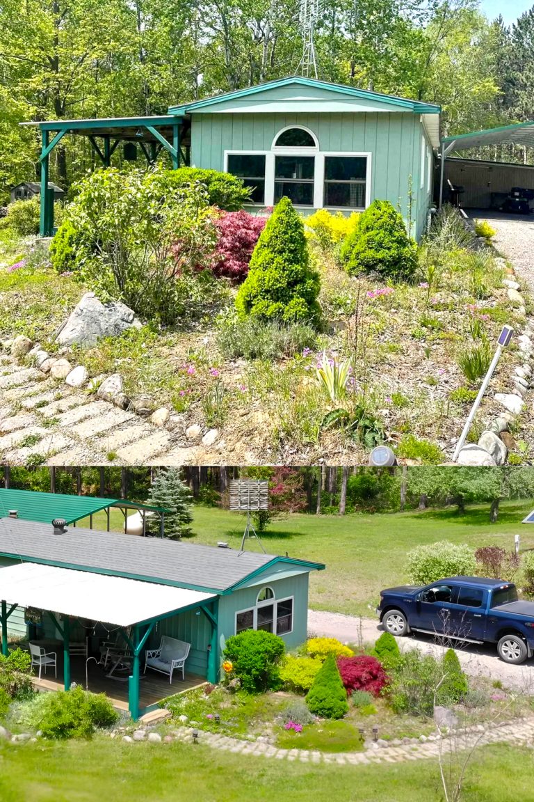 20 Mobile Home Rock Garden Ideas