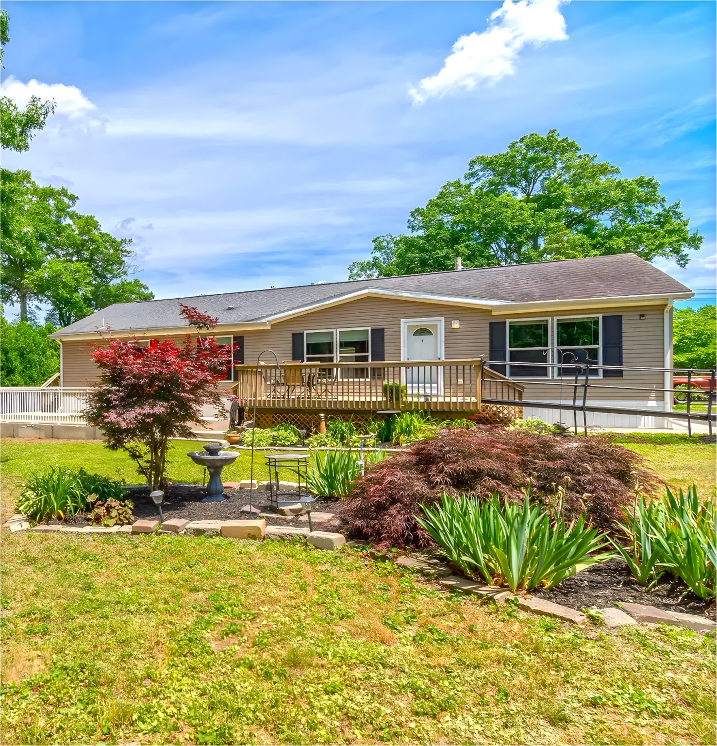 20 Mobile Home Rock Garden Ideas