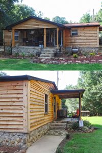 10 Mobile Home Rustic Exterior Ideas