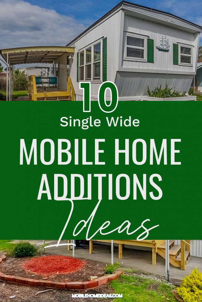 10 Single Wide Mobile Home Additions Ideas