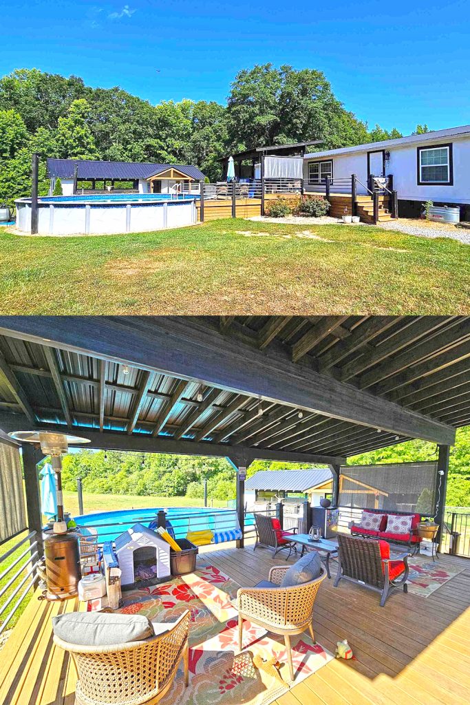 10 Creative Ideas for A Mobile Home Back Deck with A pool