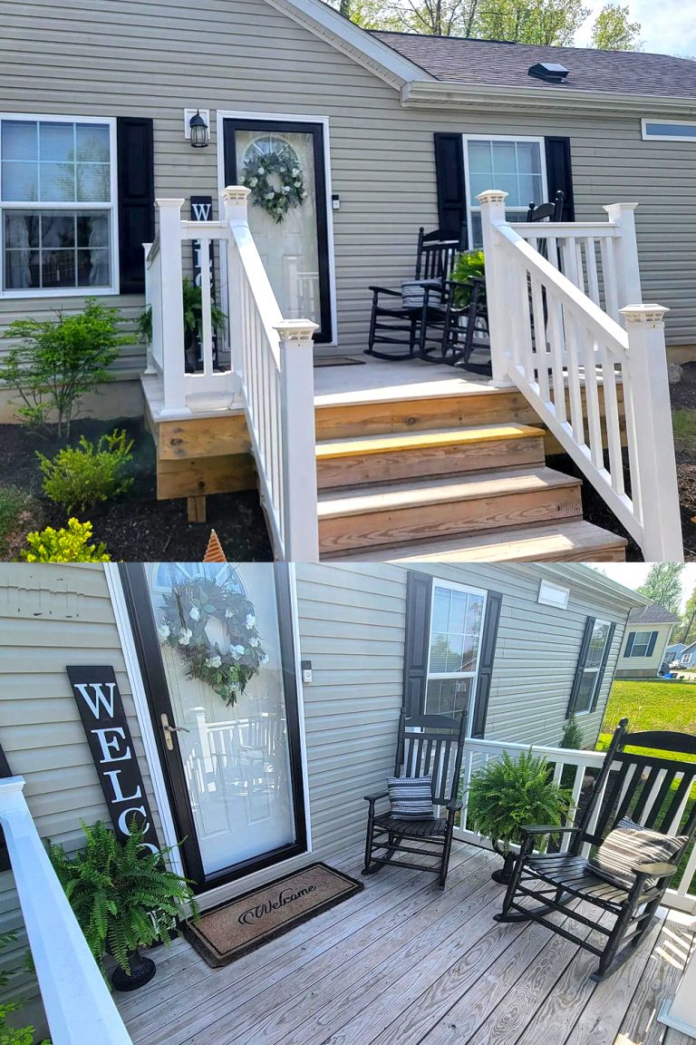 10 Mobile Home Exterior Door Makeover Ideas
