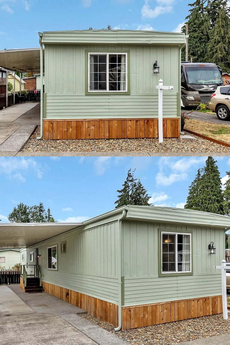 10 Mobile Home Cedar Skirting Ideas