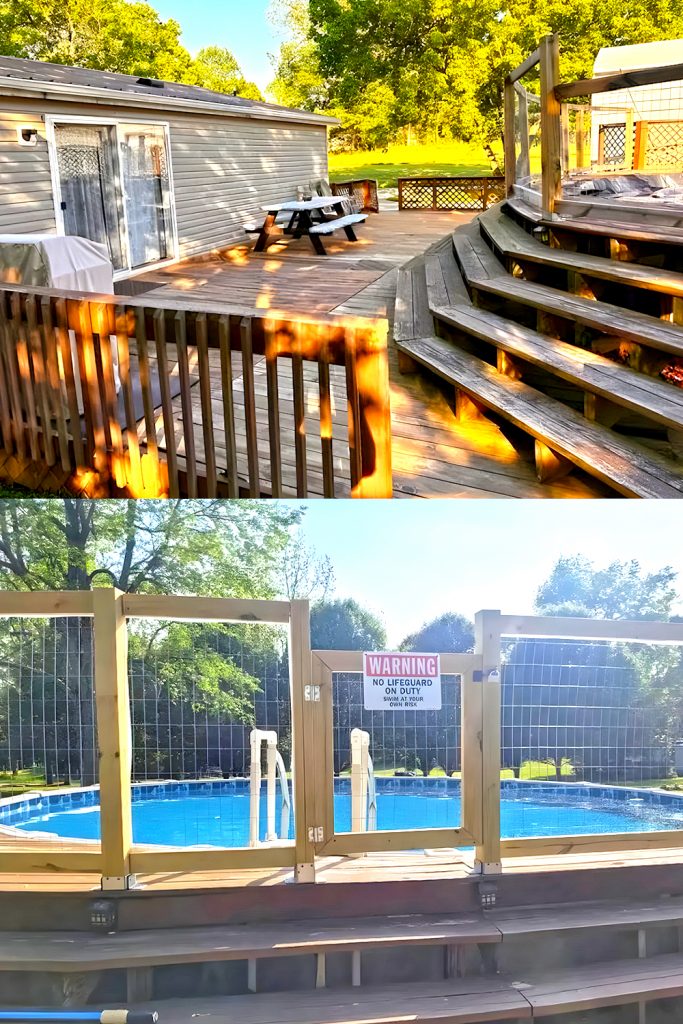 10 Creative Ideas for A Mobile Home Back Deck with A pool