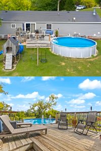 10 Creative Ideas for A Mobile Home Back Deck with A pool