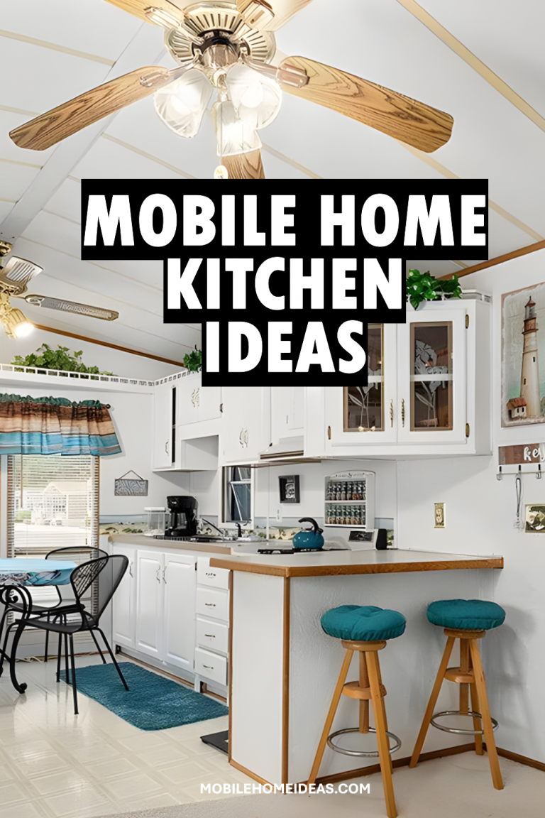 17 Small Mobile Home Kitchen Design Ideas