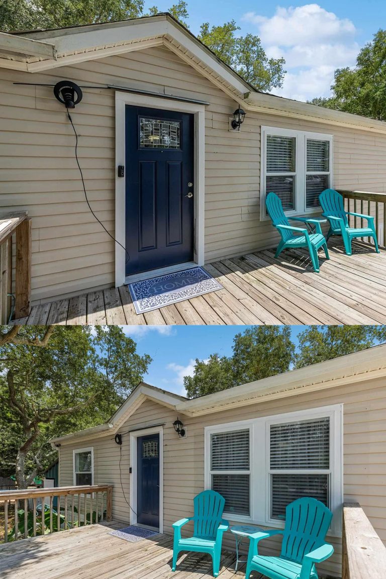 10 Mobile Home Exterior Door Makeover Ideas