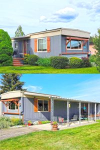 1972 Mobile Home Remodel: Retro Charm and Modern Updates