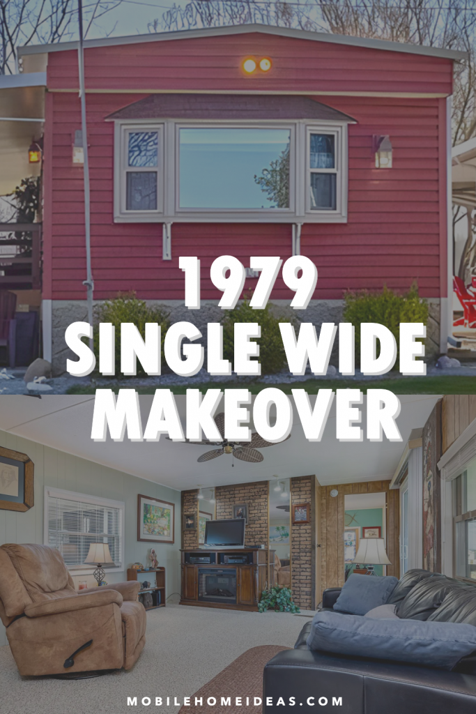 1979 Single Wide Mobile Home Makeover: Inspiring Interior & Exterior ...