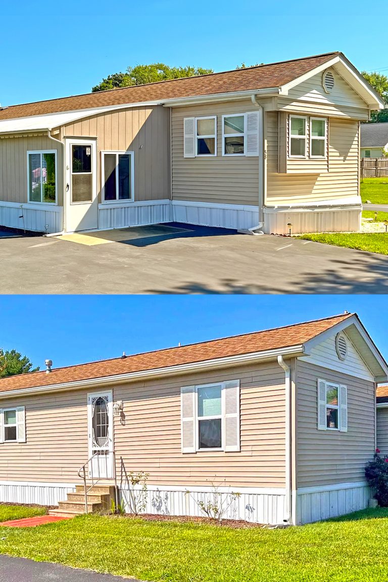 12 Ideas to Make Your Mobile Home Outdoor Look Like a Traditional House!