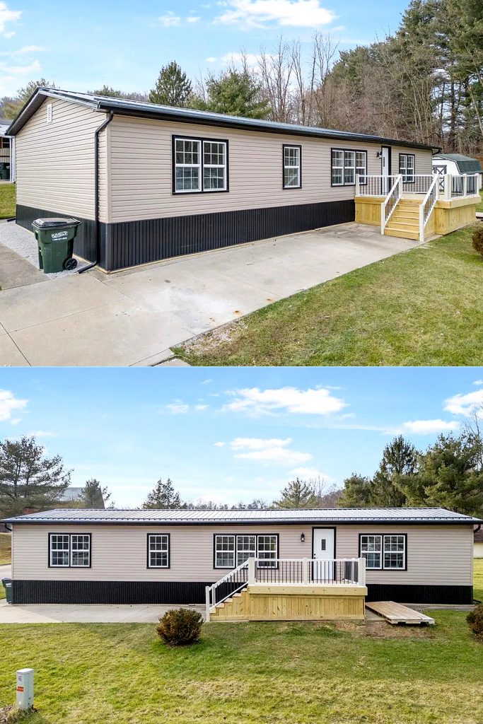 12 Ideas to Make Your Mobile Home Outdoor Look Like a Traditional House!