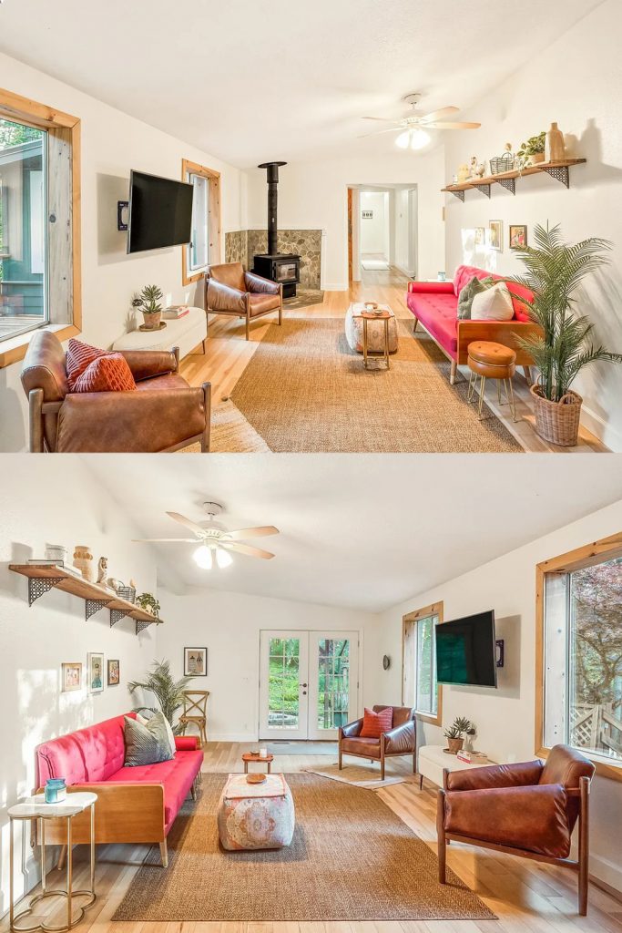 10 Mobile Home Farmhouse Living Room Decor Ideas