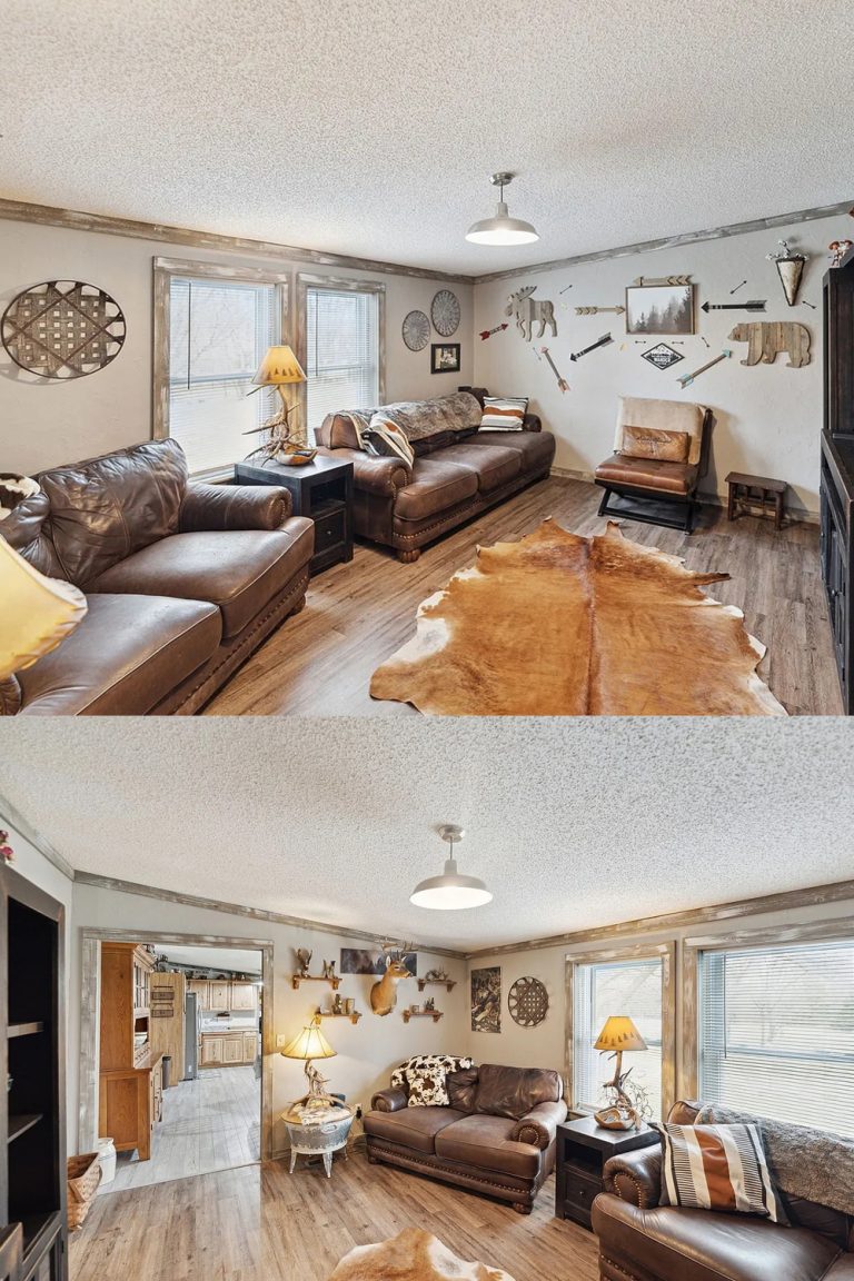 10 Mobile Home Farmhouse Living Room Decor Ideas