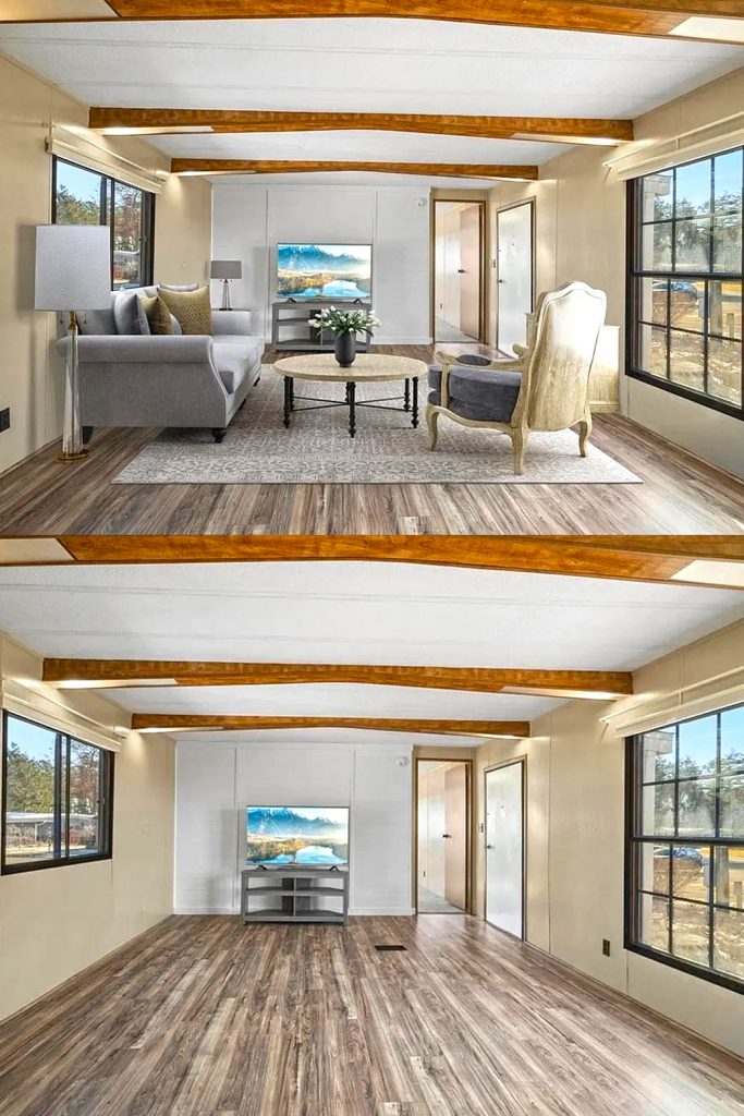11 Ways to Make The Interior of a Mobile Home Look Like a House