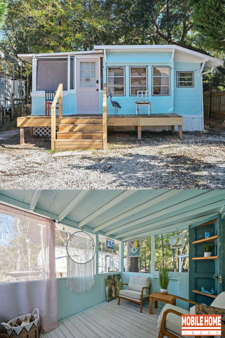 1988 Single Wide Manufactured Home: Inspiring Coastal Decor Ideas
