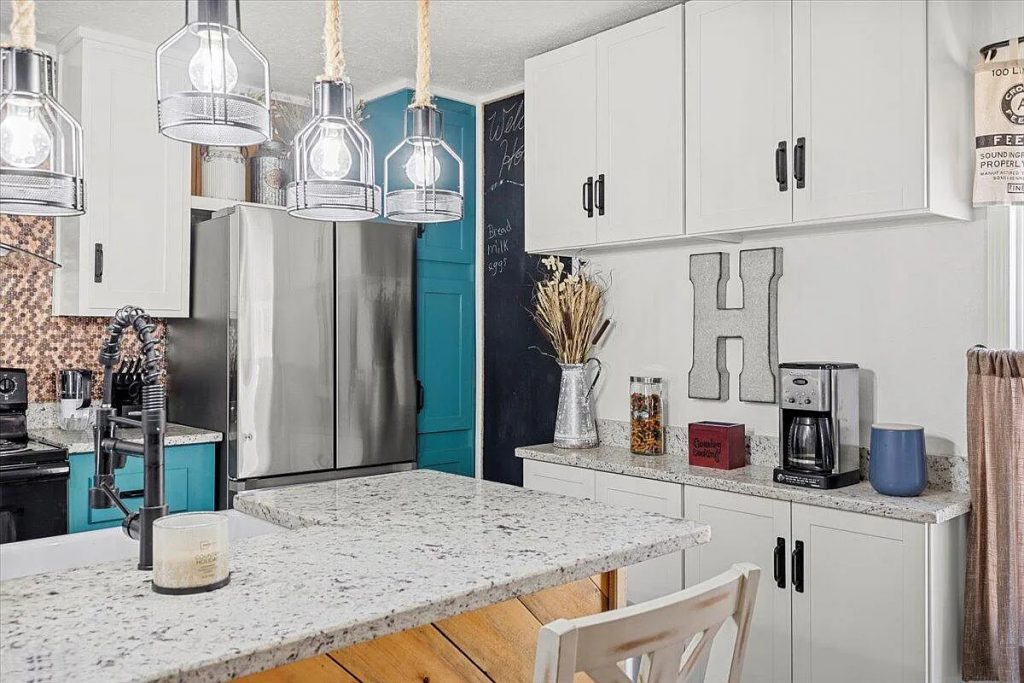 Single Wide Mobile Home Kitchen Farmhouse Makeover Ideas