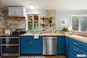 How to Achieve Rustic-Modern Look in Your Double Wide Kitchen