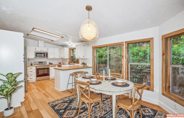 Double-Wide Kitchen Makeover: Modern Farmhouse Style Inspiration