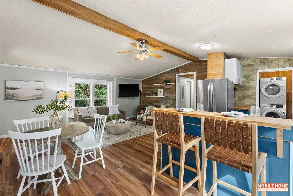 How to Achieve Rustic-Modern Look in Your Double Wide Kitchen