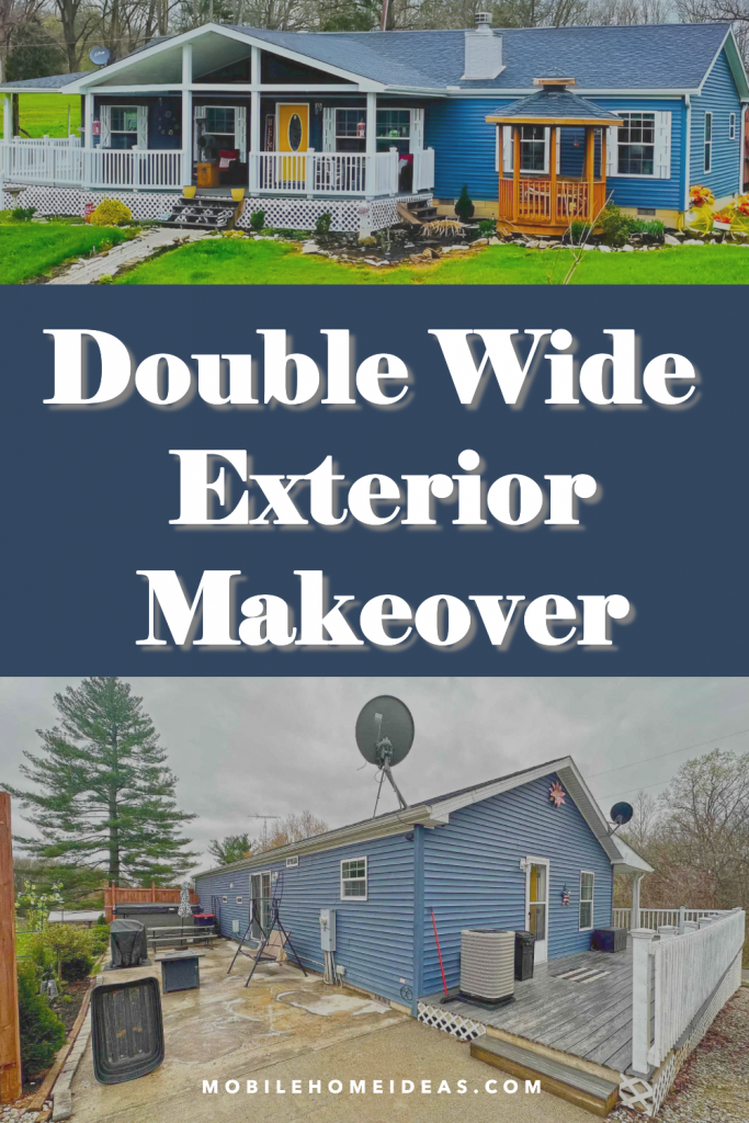 Double Wide Exterior Makeover Inspiration and Tips for a New Look