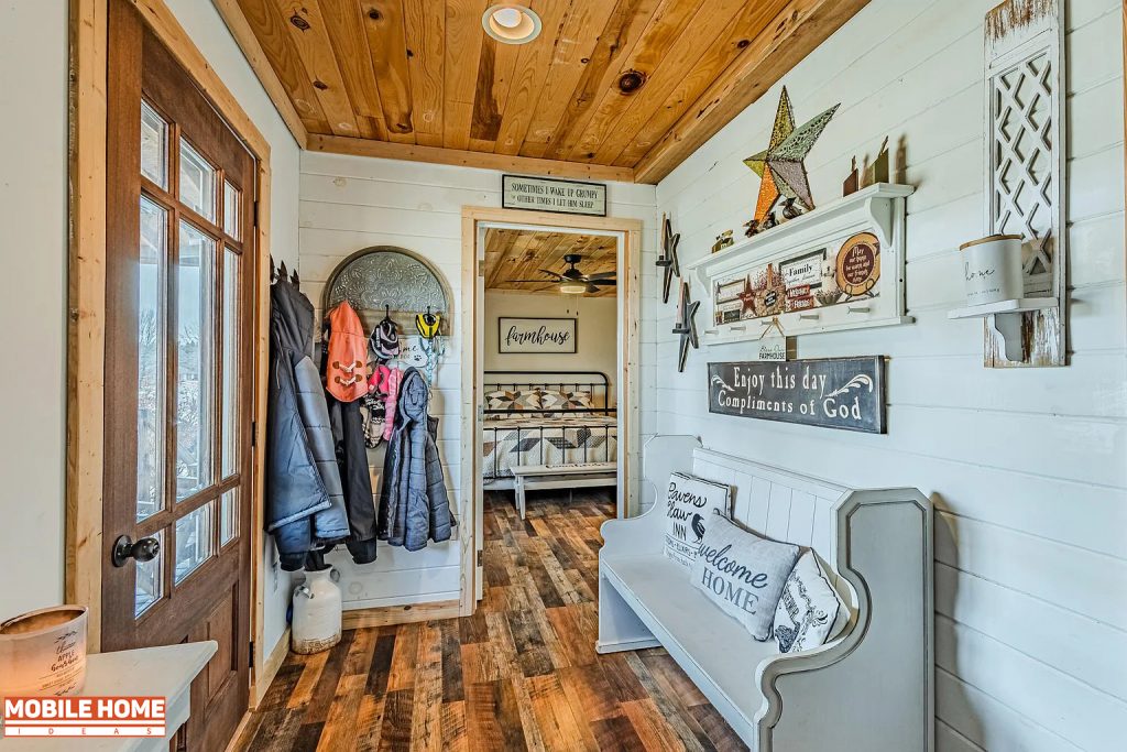 Inside a Spacious Double Wide Manufactured Home with Farmhouse Design