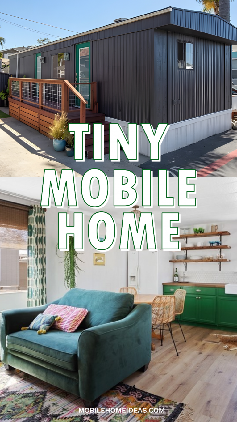 A Look Inside A Cozy Tiny Mobile Home