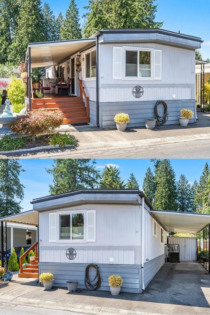 A Look Inside a Cozy 1973 Single Wide Mobile Home: Inspiring Interior ...
