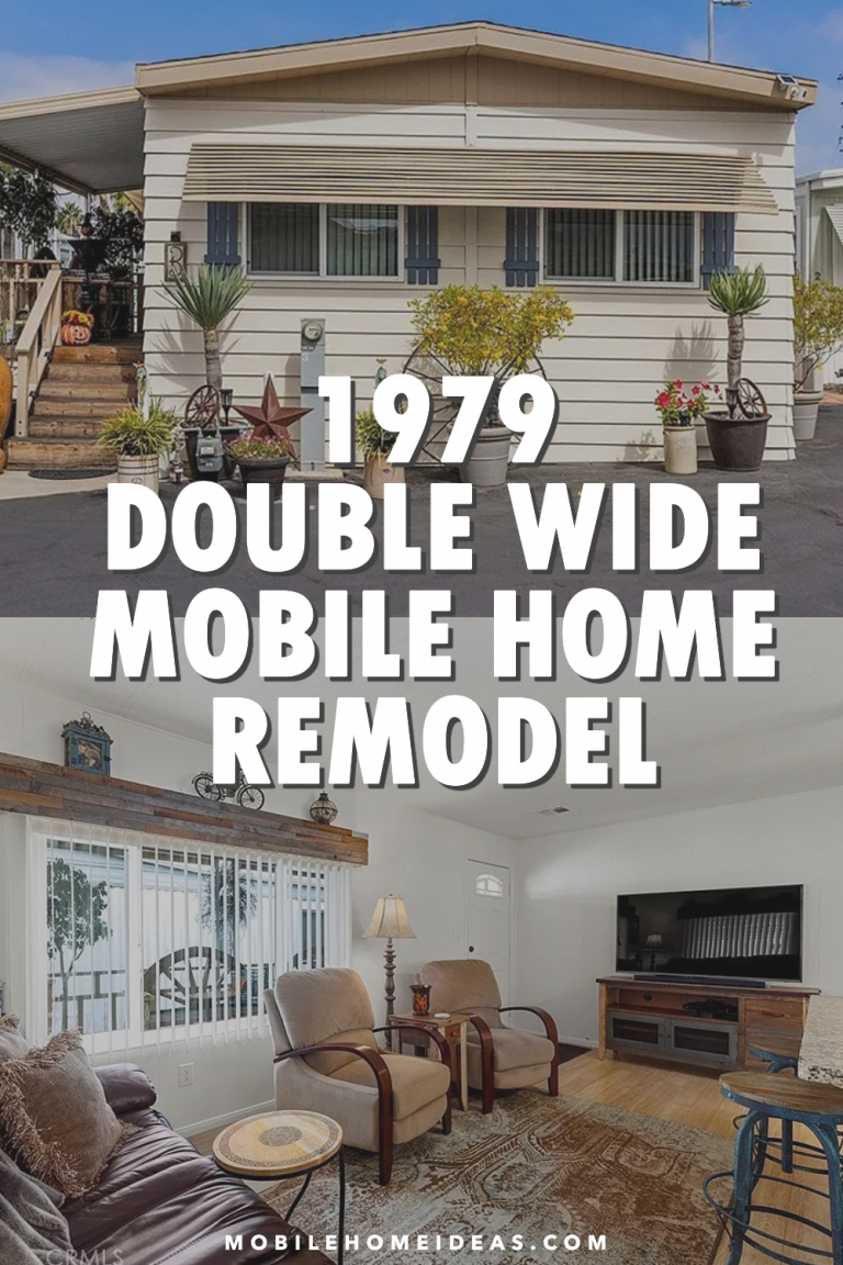 Stunning 1979 Double Wide Mobile Home Remodel: Inspiring Interior ...