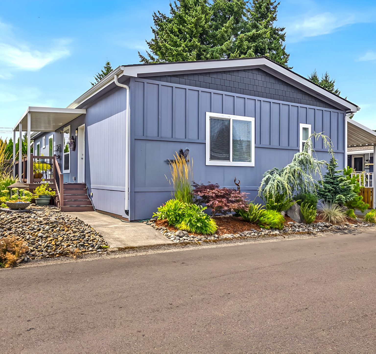 28 Double Wide Mobile Home Landscaping Ideas That Wow