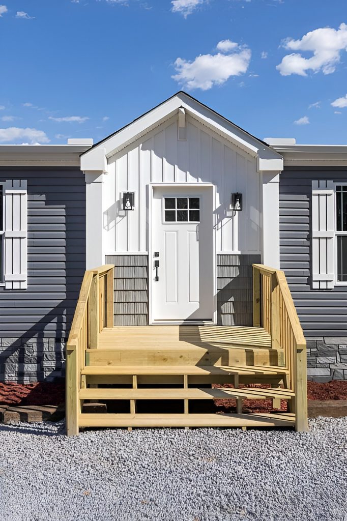 21 Stunning Mobile Home Front Door Ideas