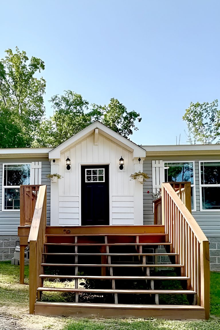21 Stunning Mobile Home Front Door Ideas