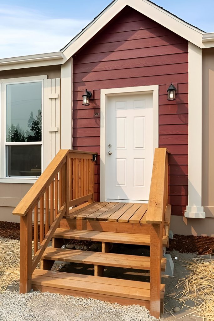 21 Stunning Mobile Home Front Door Ideas