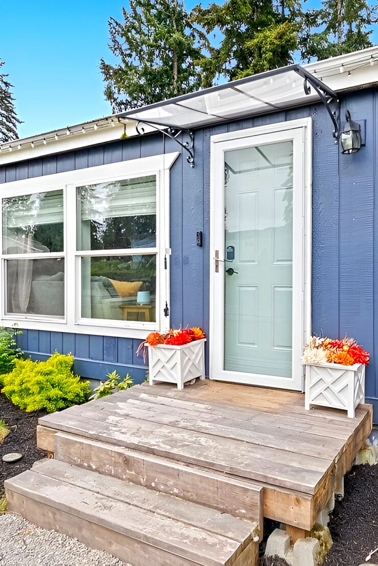 21 Stunning Mobile Home Front Door Ideas
