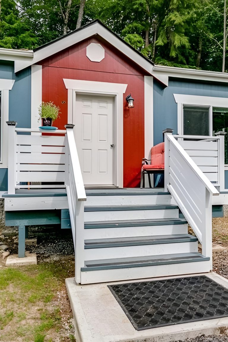 21 Stunning Mobile Home Front Door Ideas