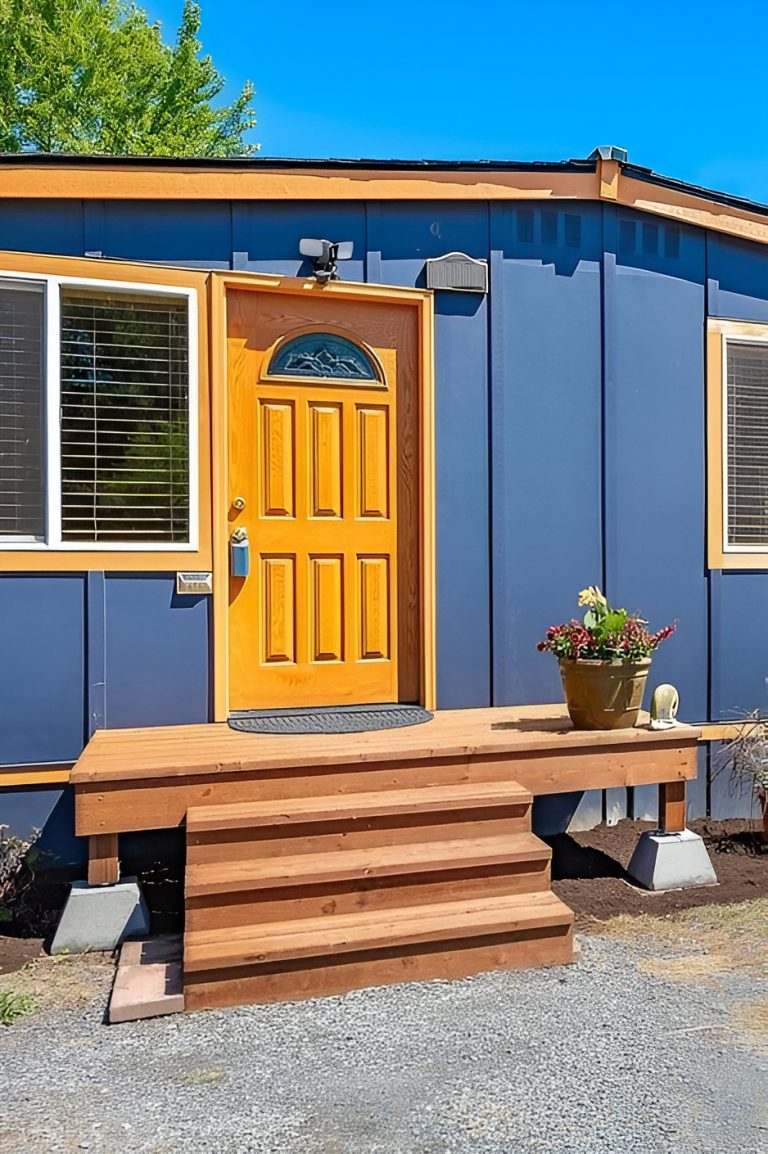 21 Stunning Mobile Home Front Door Ideas