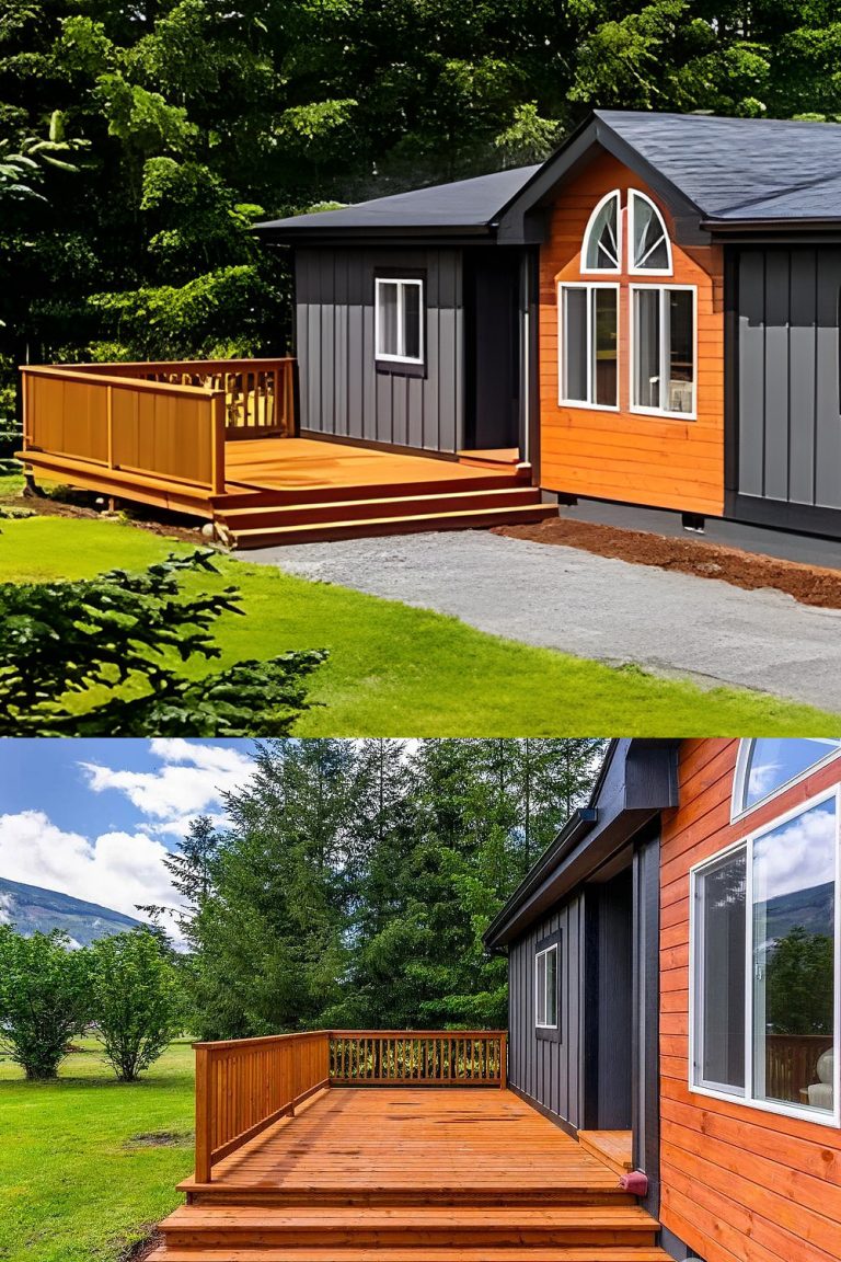 Step Inside This Modern 2001 Double Wide Mobile Home Makeover