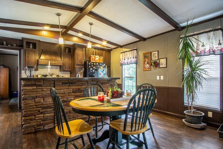 Step Inside This Cozy Single Wide Mobile Home Interior Remodel