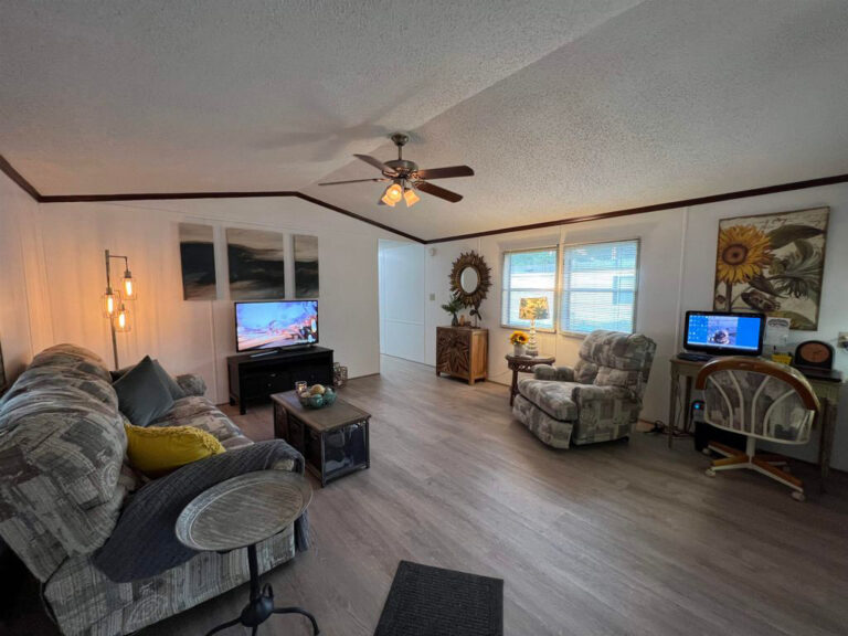 Inside a Cozy and Stylish Single Wide Mobile Home Makeover