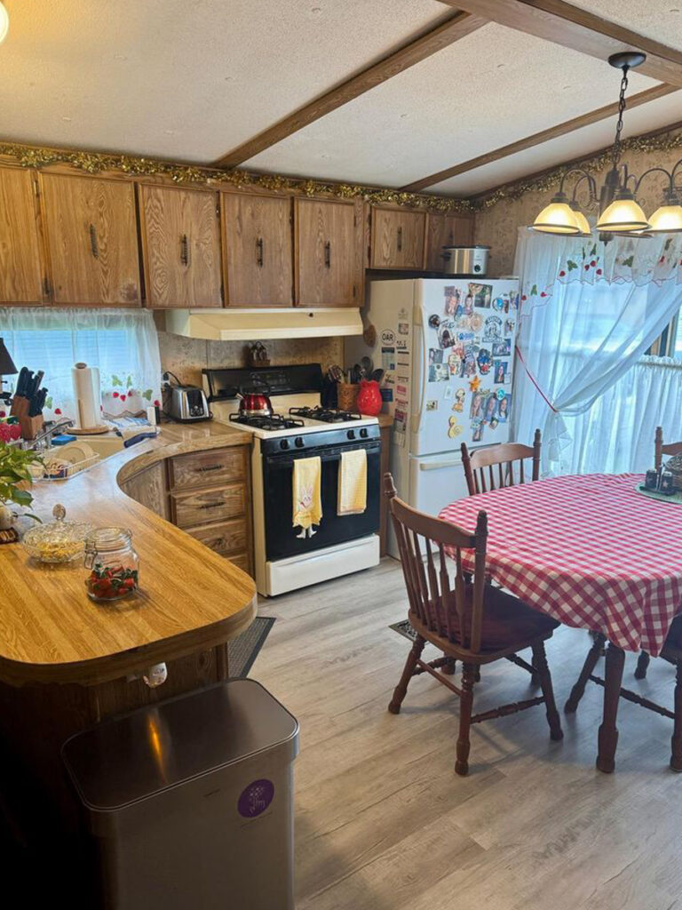 Cozy Country Makeover: See How This Single Wide Mobile Home Interior ...