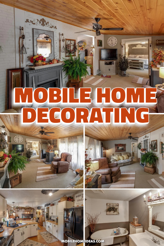 Charming Mobile Home Decorating Ideas: Vintage Farmhouse Touches for a ...