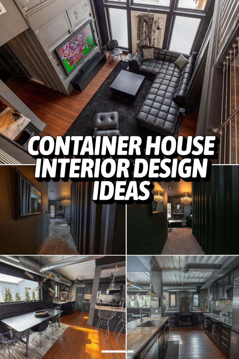 Sleek Container House Interior Design Ideas You’ll Love